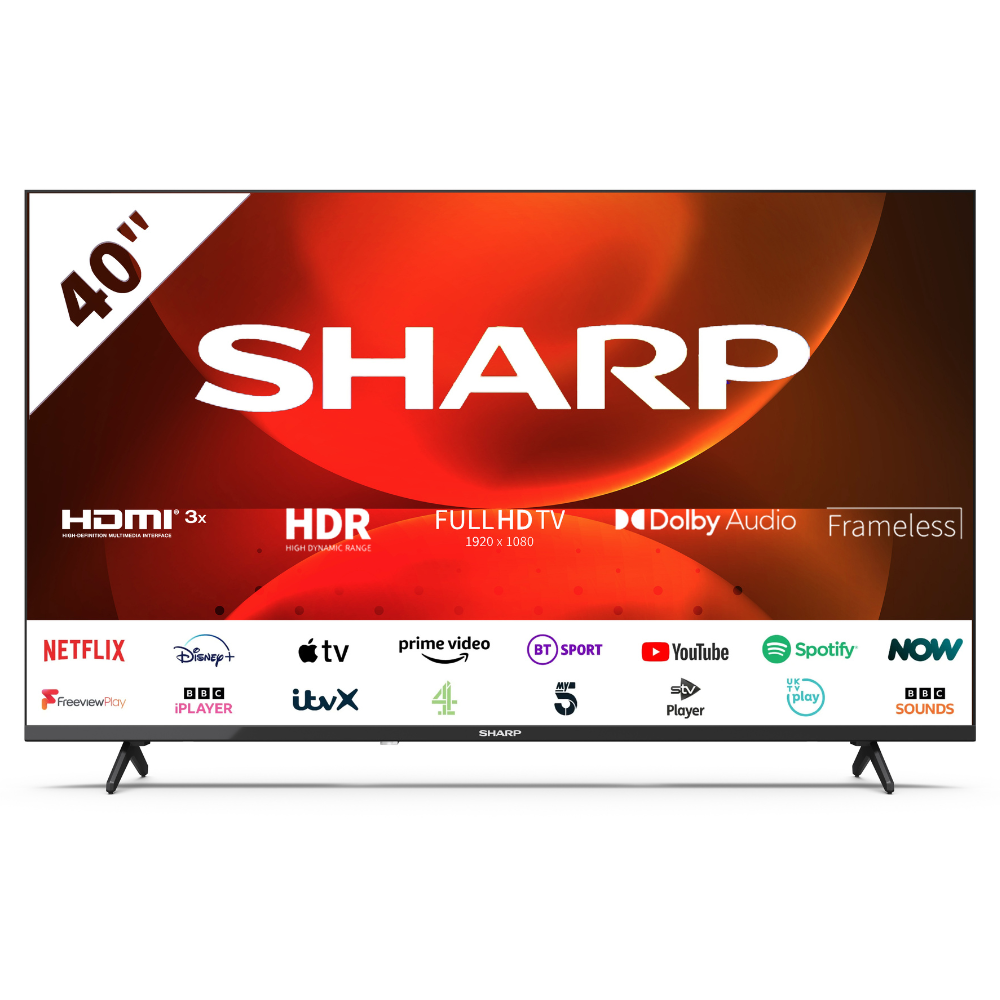 SHARP 40FH2KA 40 Inch Full HD Android Smart TV – Sharp Consumer UK