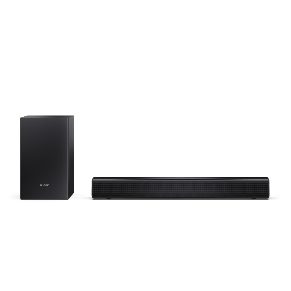 SHARP HT-SBW121K 2.1 Bluethooth Soundbar with Subwoofer – Sharp Consumer UK