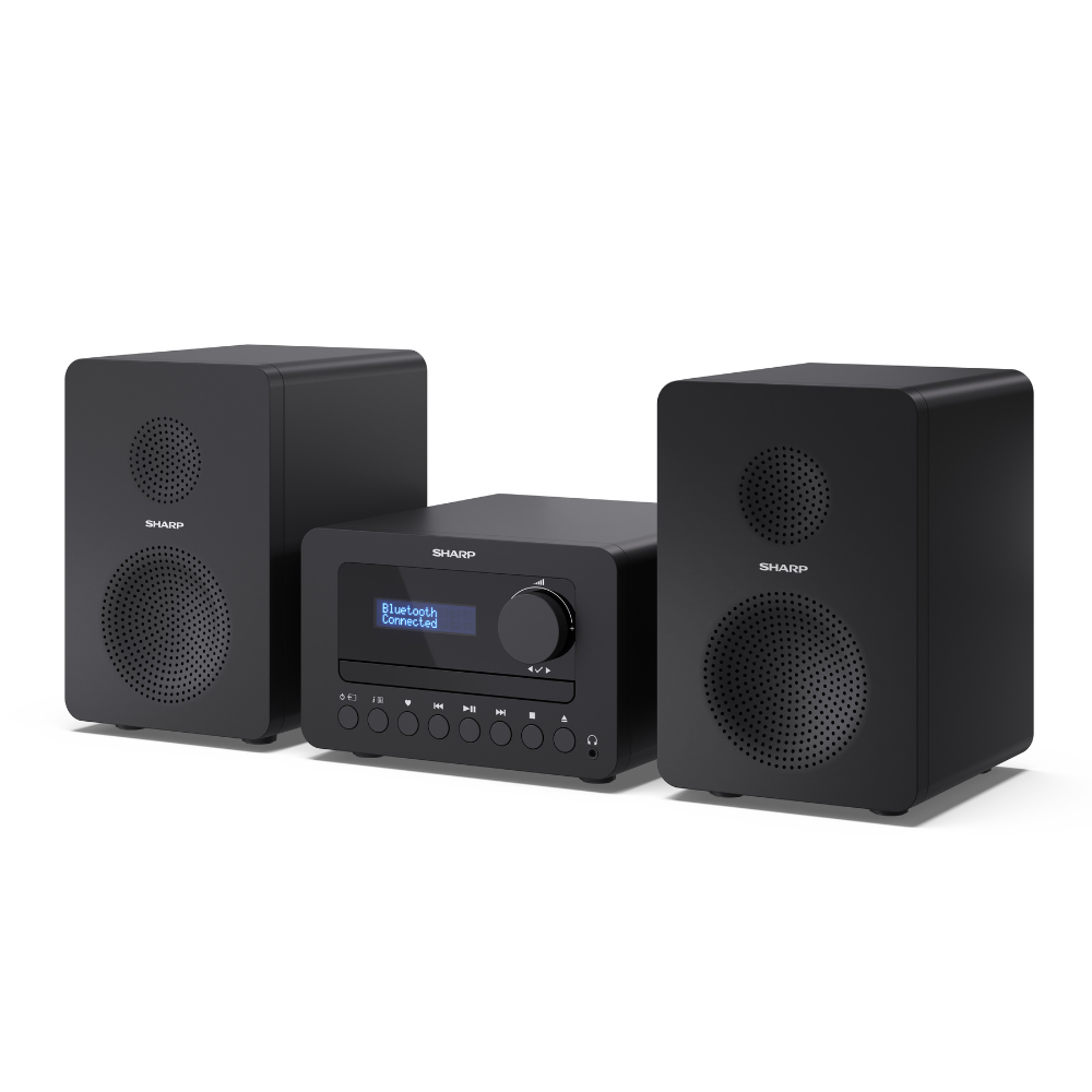 SHARP Tokyo 40W Hi-Fi Micro System With DAB+ Radio & CD Player – Sharp ...