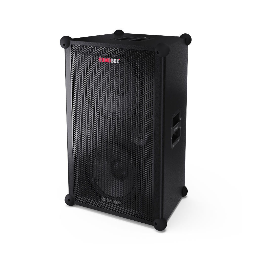 SHARP SumoBox Pro - High Performance 200W RMS Portable Speaker / PA ...