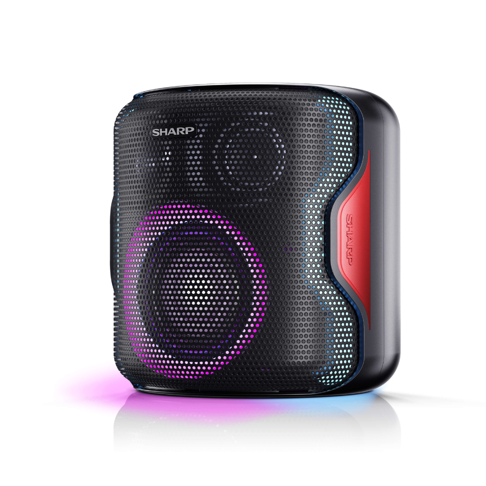 SHARP 130W Indoor/Outdoor Waterproof Portable Party Speaker – Sharp ...