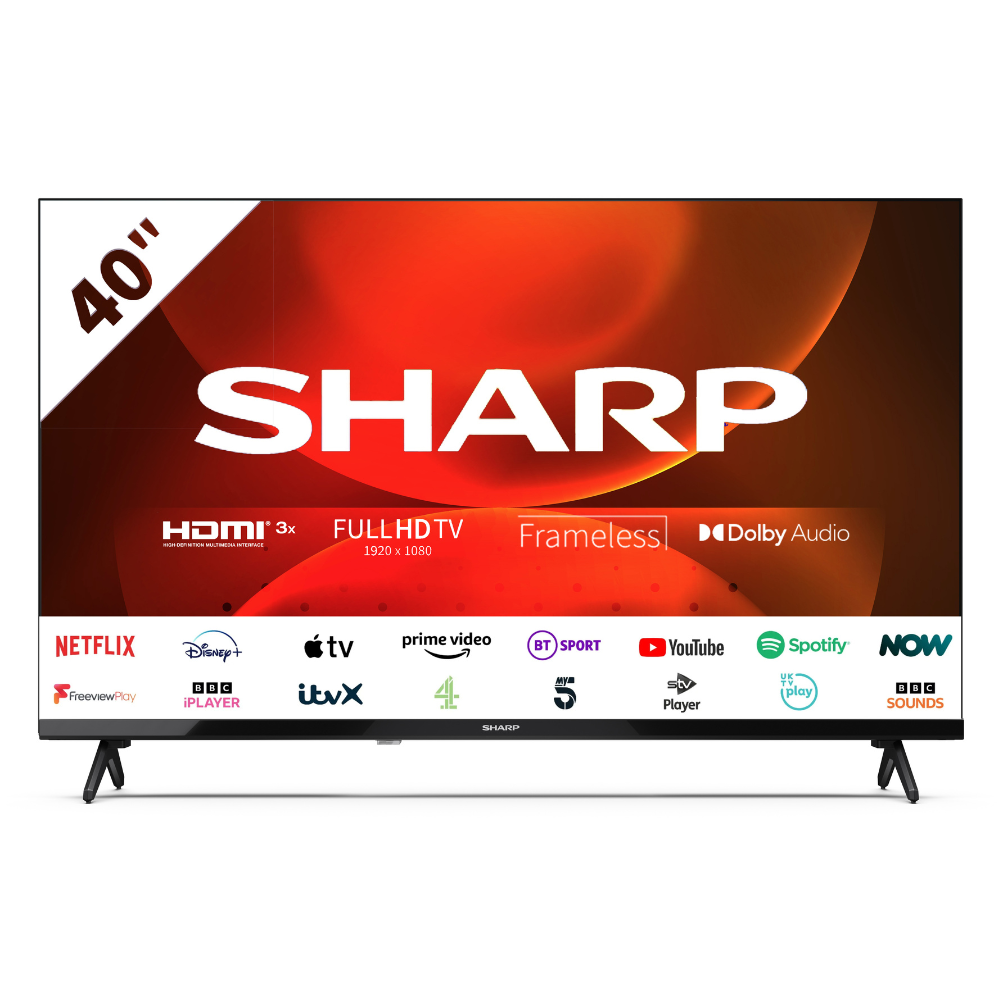 SHARP 40FH2KA 40 Inch Full HD Android Smart TV – Sharp Consumer UK