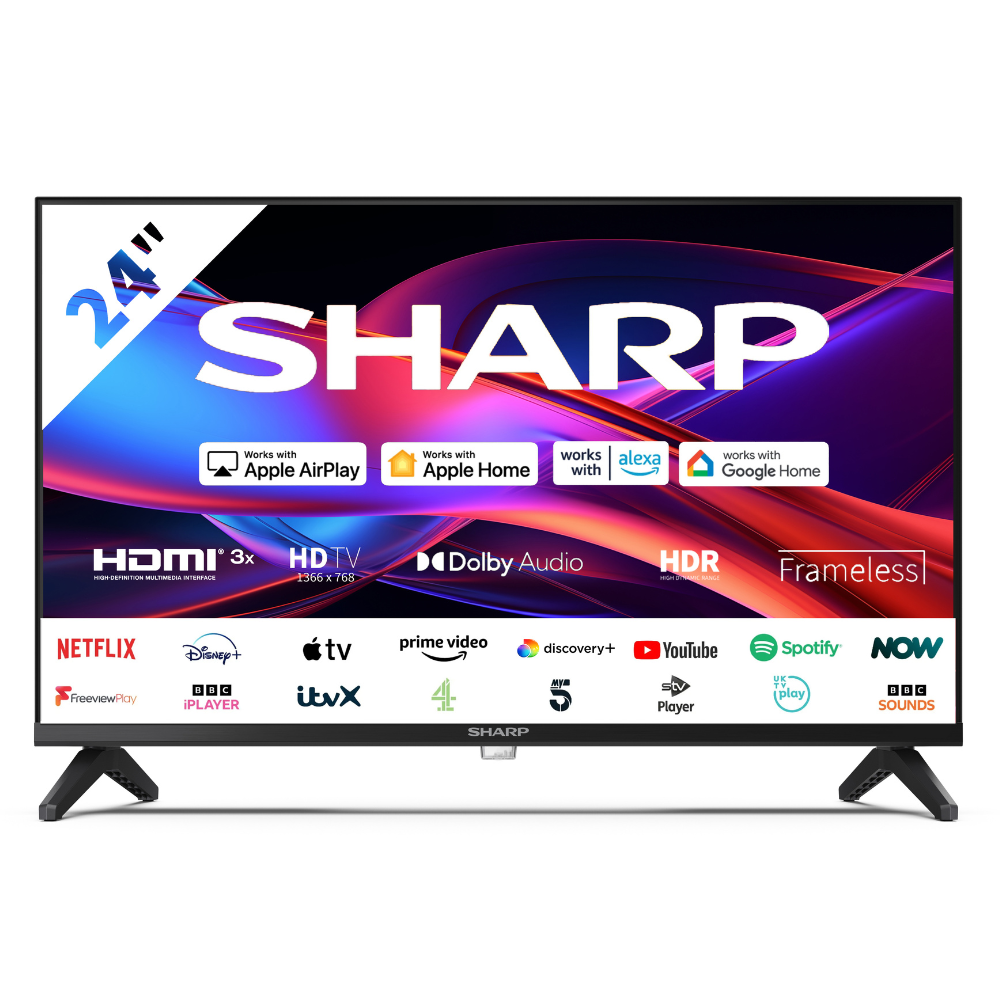 SHARP 24GD2225K 24 Inch Roku Smart TV – Sharp Consumer UK