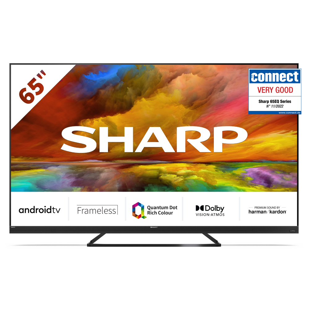 SHARP 65EQ3KA 65 Inch 4K Ultra HD Quantum Dot TV – Sharp Consumer UK