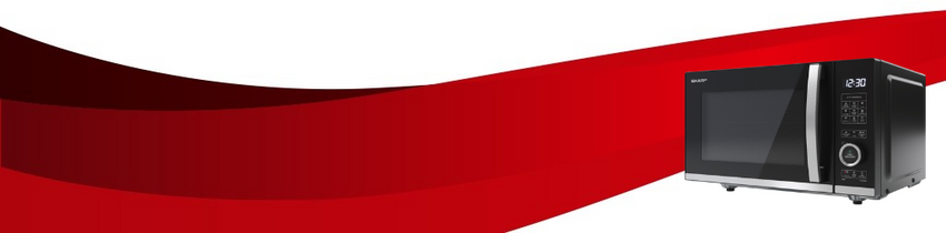 SHARP Flatbed Microwaves - Compact and large capacity microwaves from SHARP UK – Sharp Consumer UK